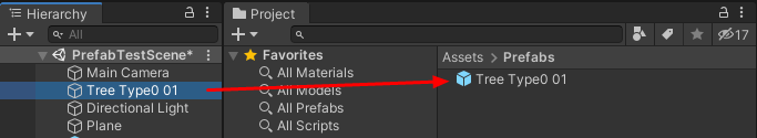 Unity 3D プレハブの作成