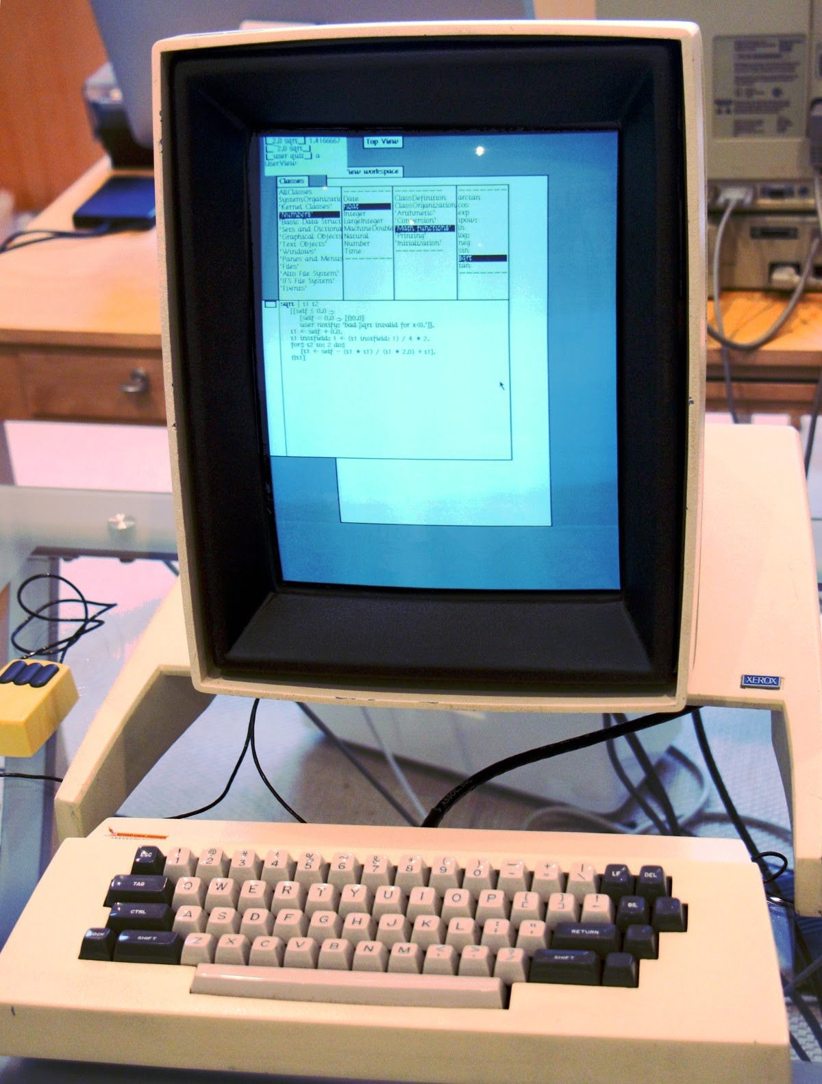 Xerox Alto コンピュータ (GUI/メイン メニューのデモンストレーション)