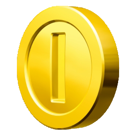 金貨の透明画像