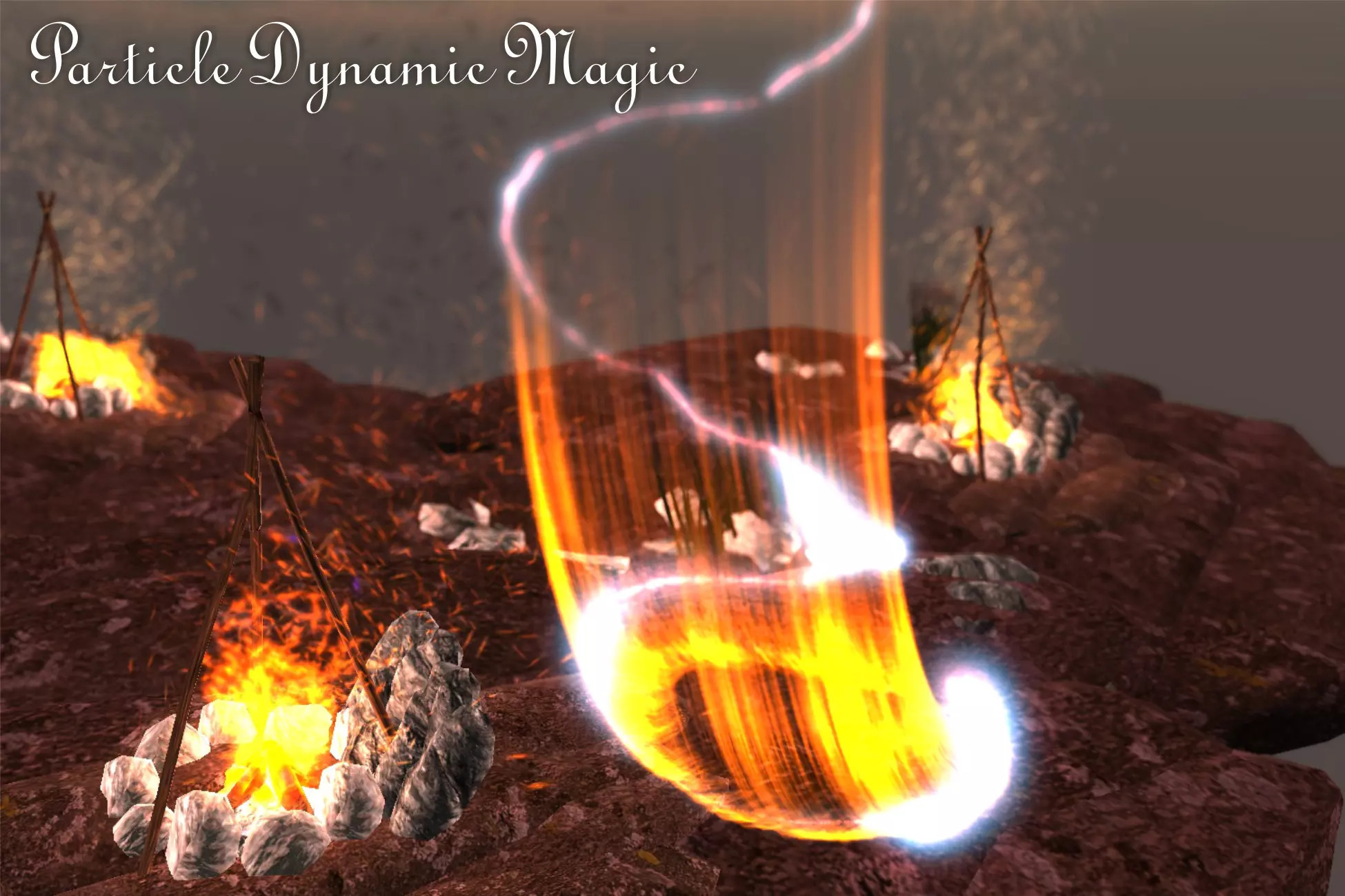 Particle Dynamic Magic 2: デカール、スプライン、AI パーティクルとダイナミクス