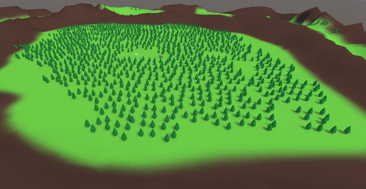 最適化後の Unity シーン